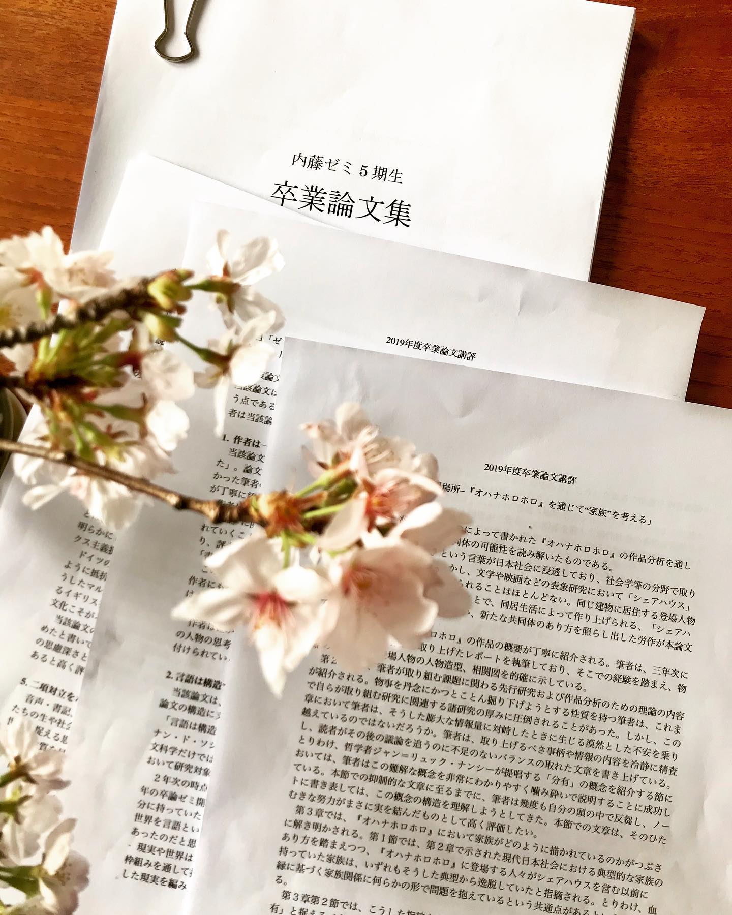 卒業論文講評 – MARIKO NAITO ｜ 内藤まりこ